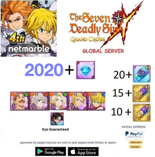 ⭐7DS Grand Cross Starter Account BEST PRICE ⭐ – Malboro18Games