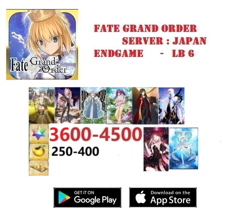 ⭐ Fate Grand Order ⭐Starters/Endgame Fresh Accounts – Page 3 – Malboro18Games
