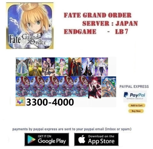 ⭐ Fate Grand Order ⭐Starters/Endgame Fresh Accounts – Malboro18Games